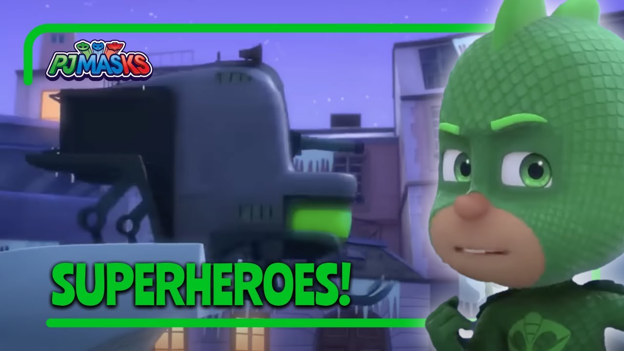 🥶 Romeo's Icy Roller Coaster Plan! | Superheroes | PJ Masks - YouTube