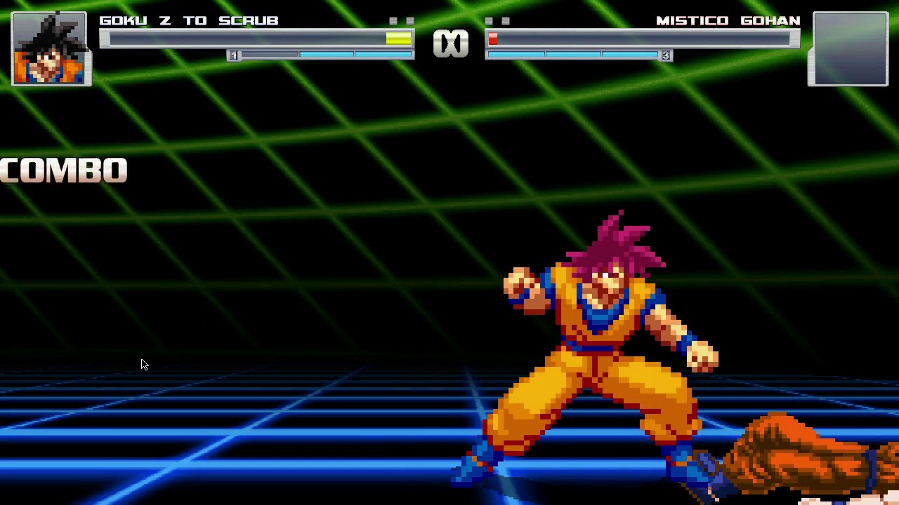 mugen Goku vs gohan - YouTube