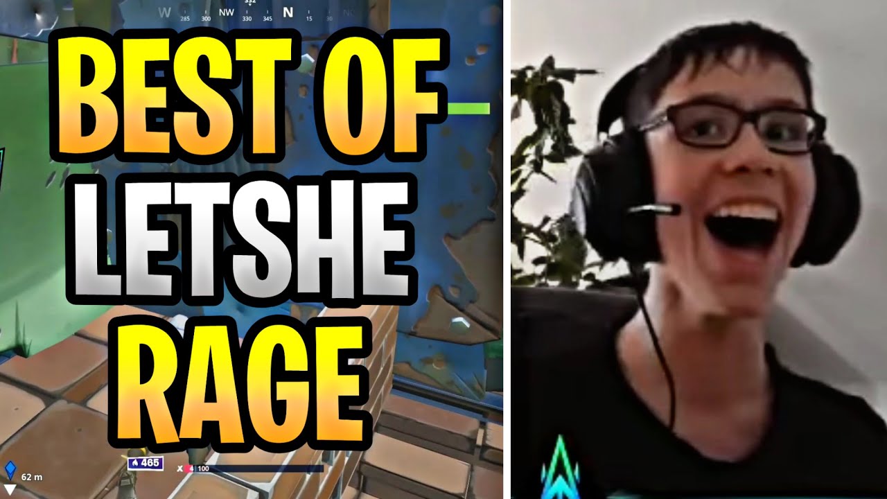 LETSHE BEST OF RAGE FORTNITE 😡💥 | BEST OF LETSHE RAGE FORTNITE 🔥 - YouTube