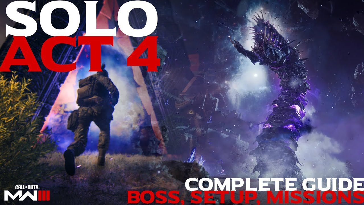 #MWZ Act 4 Solo Guide to Boss & Missions - Beat Gorm'gant Easiest ...