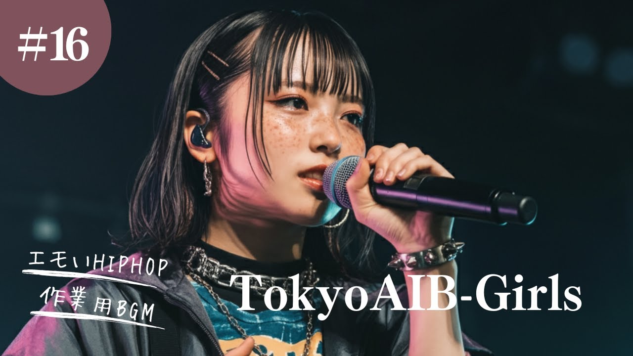 【作業用BGM】エモいHIPHOP♡ #16「TOKYO AIB-GIRLS」【 Emo Hiphop】 - YouTube