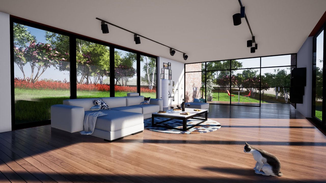 Twinmotion2019 Architecture Rendering Workflow - YouTube