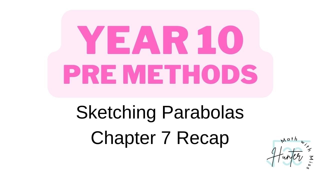 Week 10 Wednesday Term 2 Vodcast - Ex 7 Recap Sketching Parabolas ...