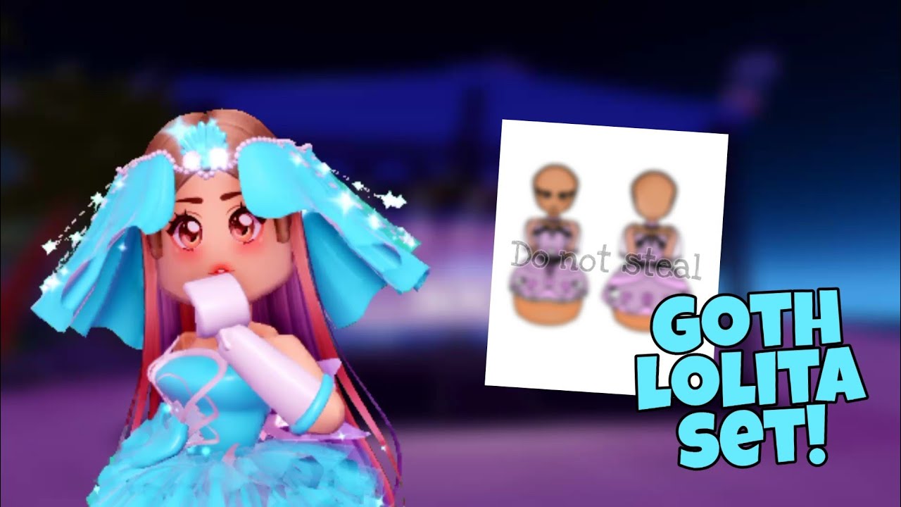 ROYALE HIGH CONCEPTS! GOTH LOLITA SET💀🎀 | ROBLOX ROYALE HIGH - YouTube