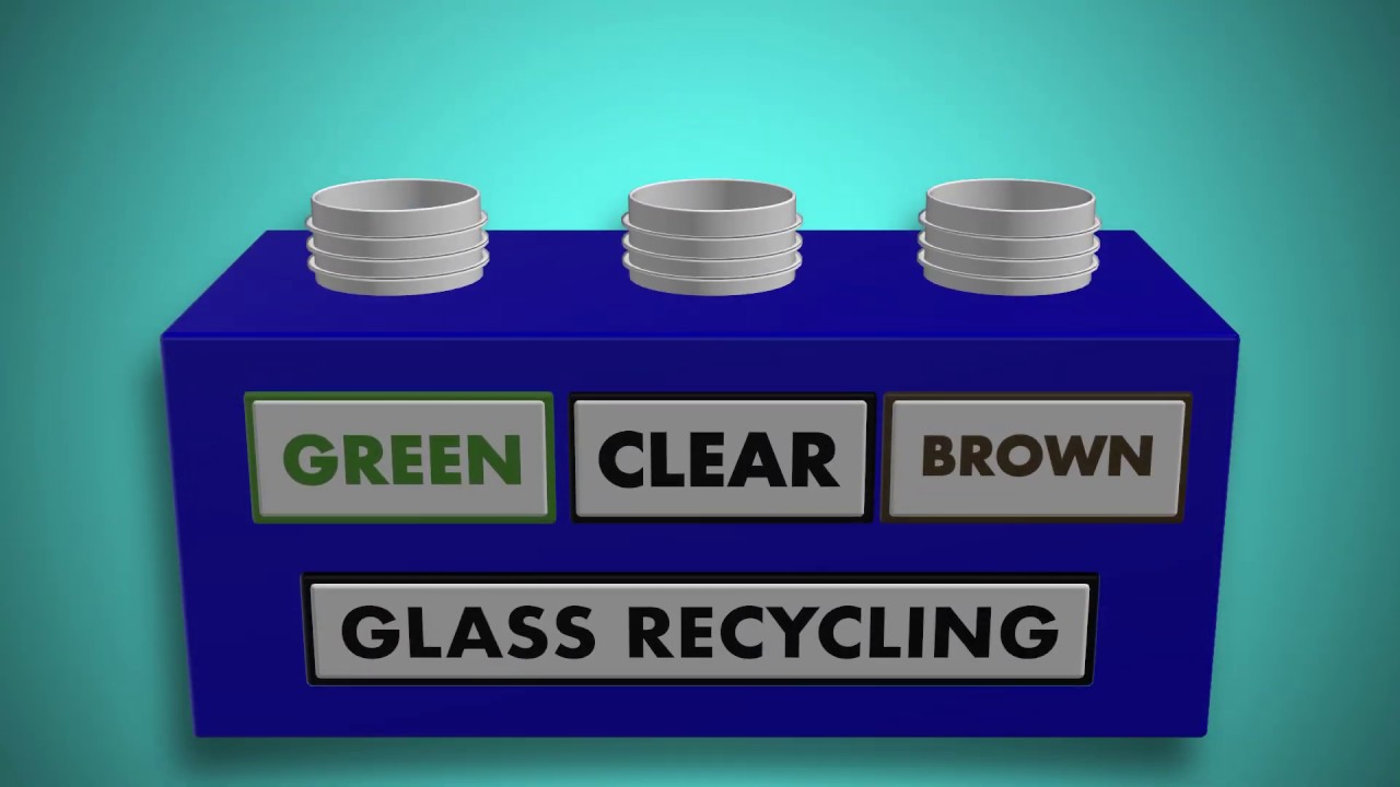 Glass Recycling Drop-Off Program - YouTube