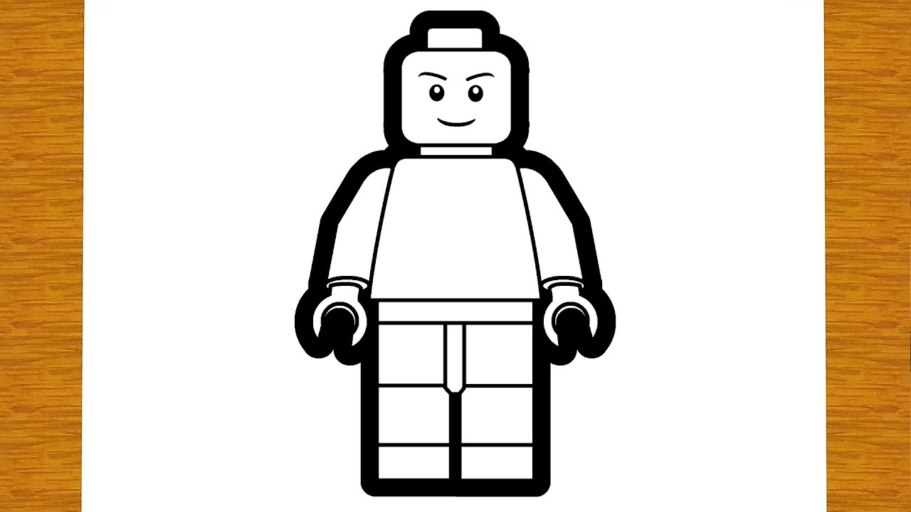 COME DISEGNARE UN LEGO | Disegni facili ed educativi - YouTube