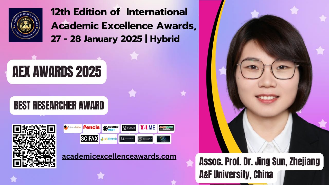 Assoc. Prof. Dr. Jing Sun - Researcher video - YouTube