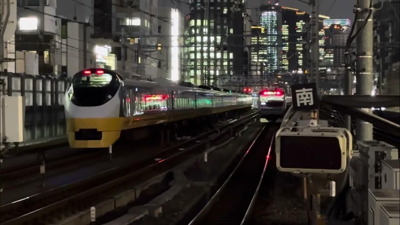 【最後尾以外京浜東北が丸かぶり】E657系K2編成フレッシュひたちリバイバルカラー黄色(イエロージョンキル)"ひたち20号“が御徒町を通過 - YouTube