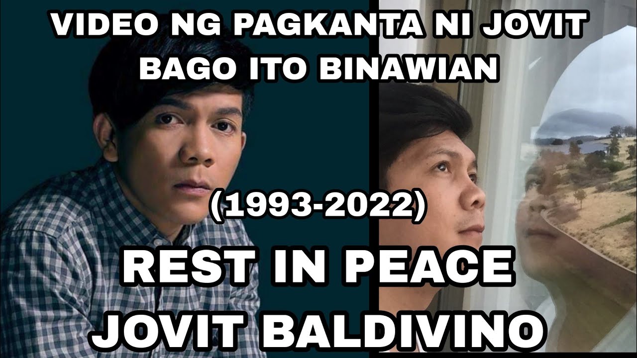 PAALAM IDOL JOVIT BALDIVINO (1993-2022) - YouTube