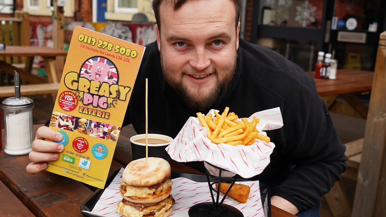WE REVIEW GREASY PIG IN LEEDS | FOOD REVIEW CLUB - YouTube