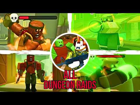 Survive 100 Days in Apocalypse - ALL Dungeon Raids Gameplay - Roblox