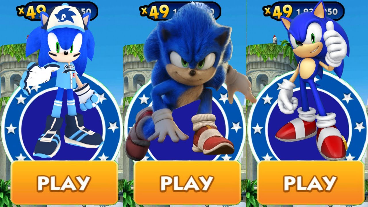 Slugger Sonic vs Sonic vs Movie Sonic defeat All Bosses Eggman Zazz All ...