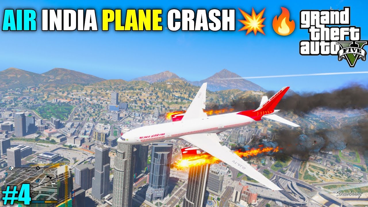 🔥 Air India Flight Ke Engine Mein Aag | Kya Plane Safe Land Hoga Los ...
