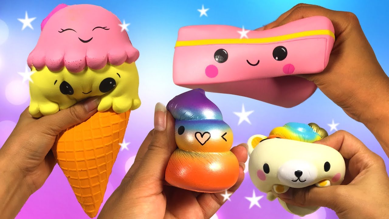 Leuke nieuwe squishies! Slow rising en zeer schattig! - YouTube