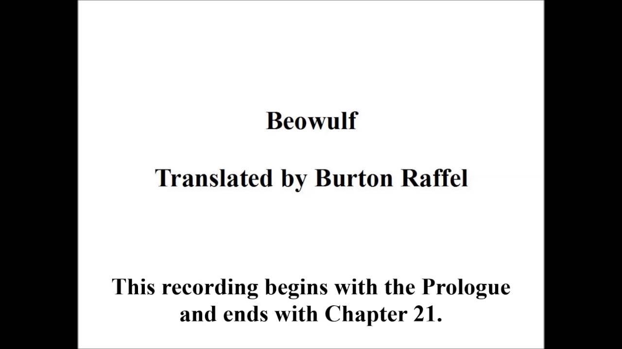 Beowulf Audiobook translated by Burton Raffel - YouTube