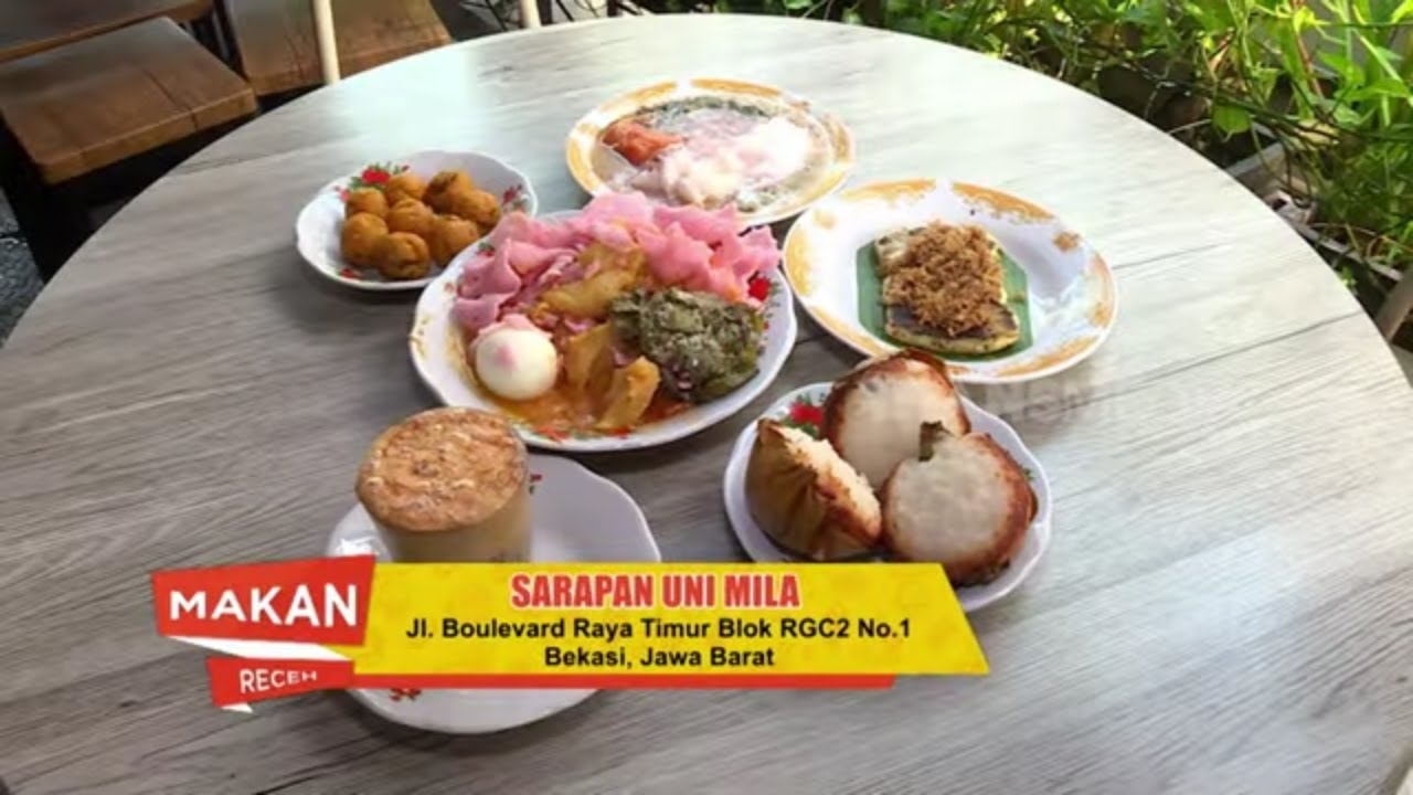 Aiman Ricky Menikmati Menu Sarapan Uni Mila | MAKAN RECEH (23/11/24 ...