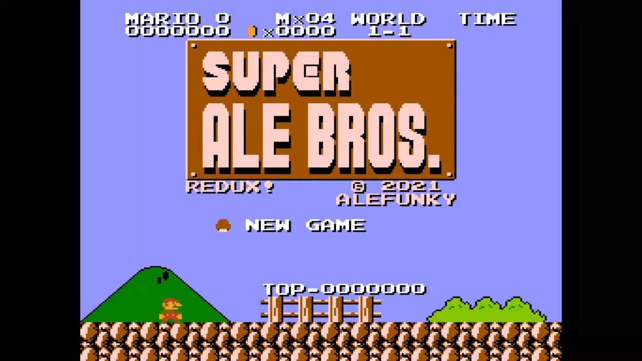 Sunday Longplay - Super Ale Bros. Redux (Super Mario Bros. 1 NES ROM ...