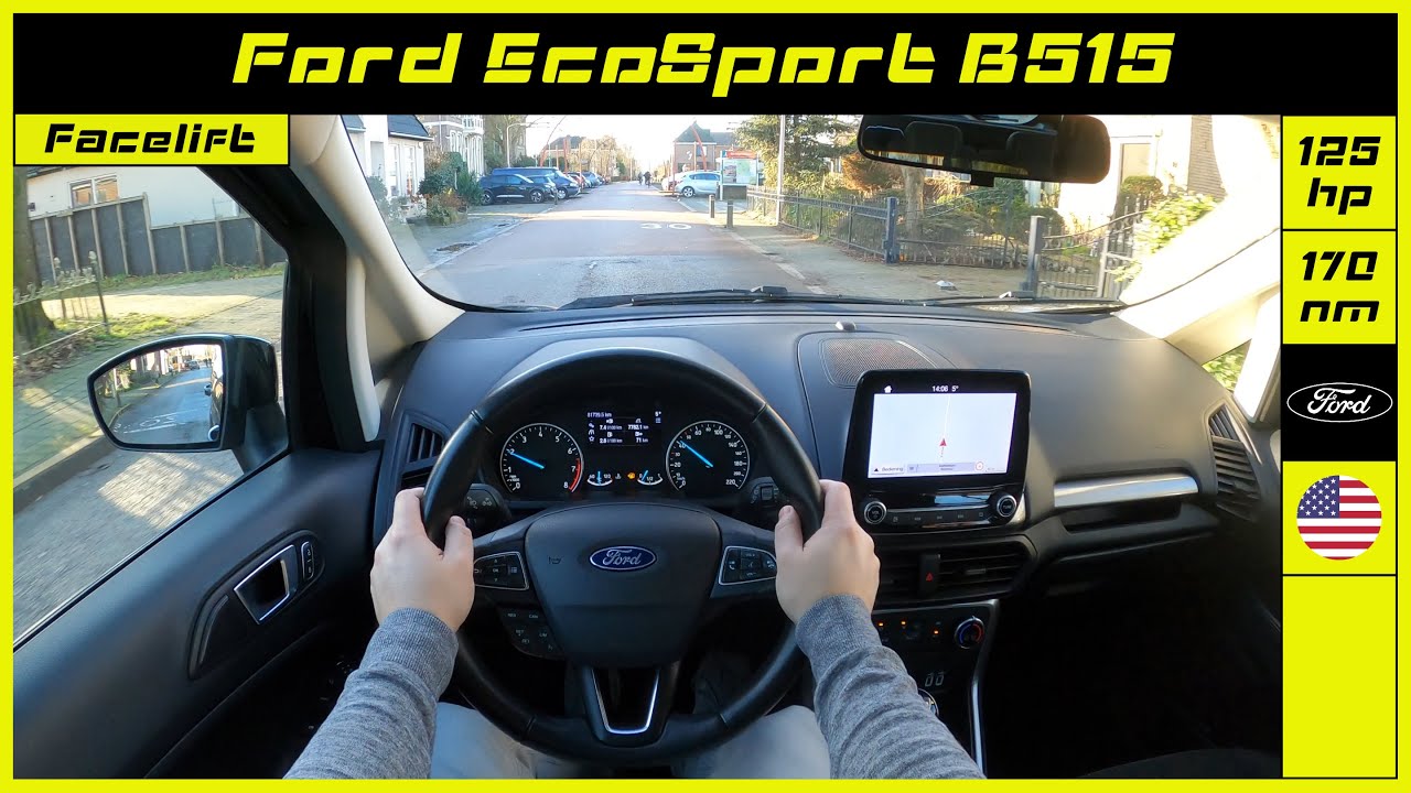 Ford | EcoSport B515 Facelift | 2018 | Onboard POV test drive - YouTube