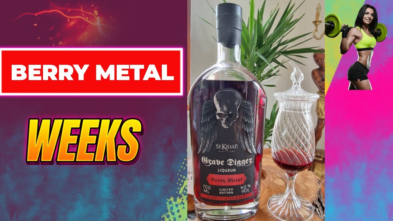 St Kilian + Grave Digger Berry Metal peated 40% vol - YouTube