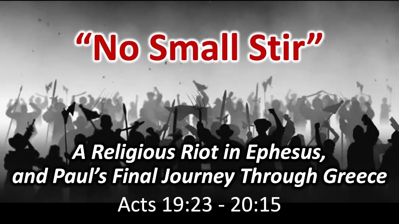 No Small Stir - YouTube