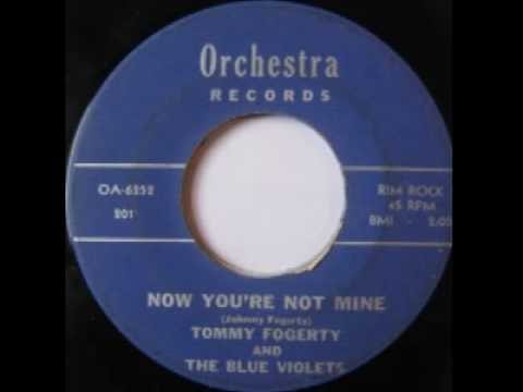 Rare third single from Tom FOGERTY and the BLUE VELVETS - pré Creedence ...