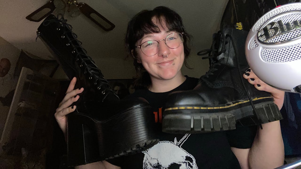 ASMR Shoe Collection 🥾 Tapping and Scratching on My Shoes! - YouTube