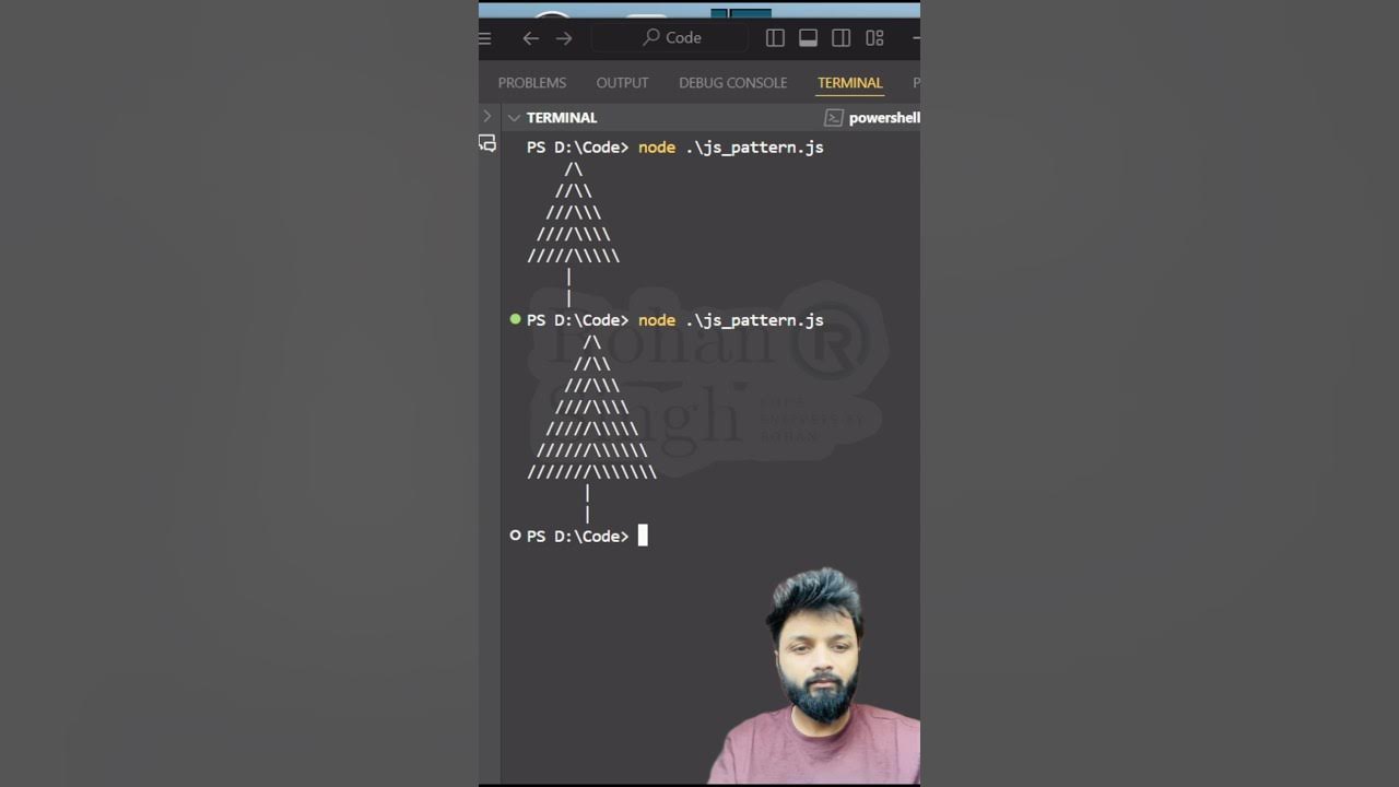 Javascript Umbrella Pattern | Javascript Tutorial #shorts #ytshorts #javascript #codingshorts ...