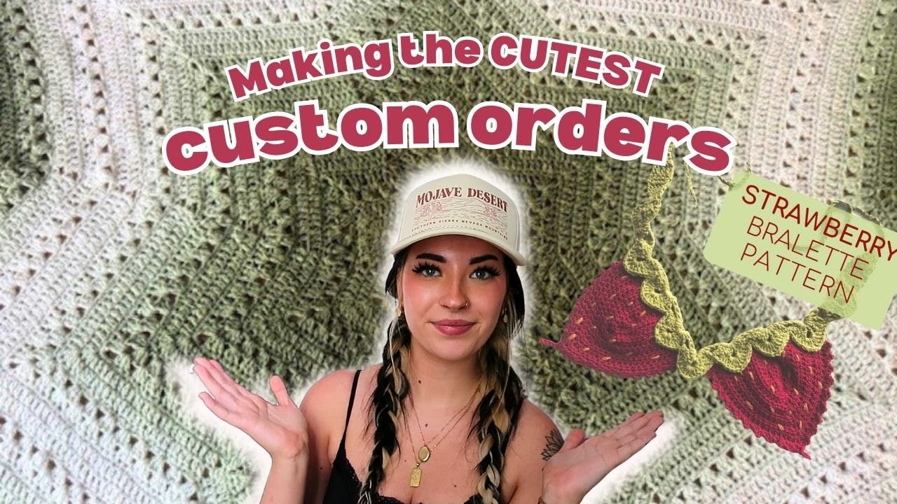 Crocheting Custom Orders AGAIN!! | Crochet with me - YouTube