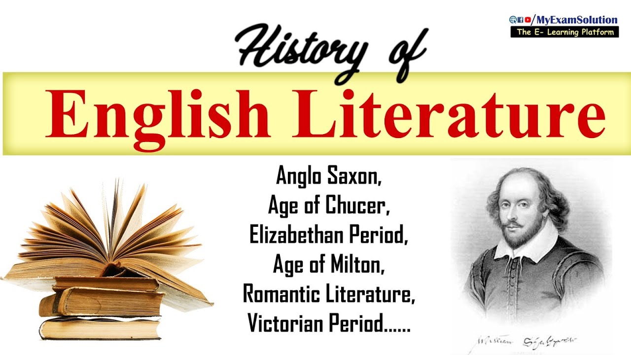 History of English Literature: All Literary Ages Quick Overview - YouTube