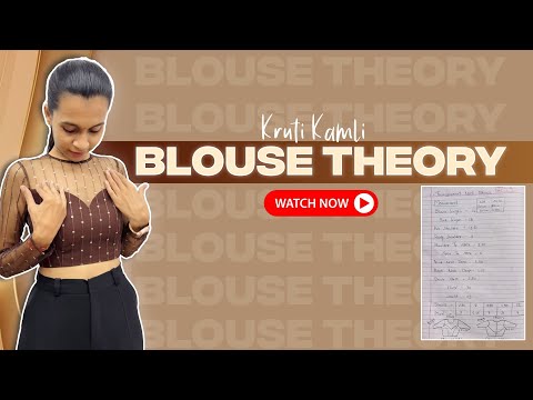 Viral Transparent Blouse Full Theory Step By Step Guide Kruti Kamli #krutikamli #blouse #silaisikhe 