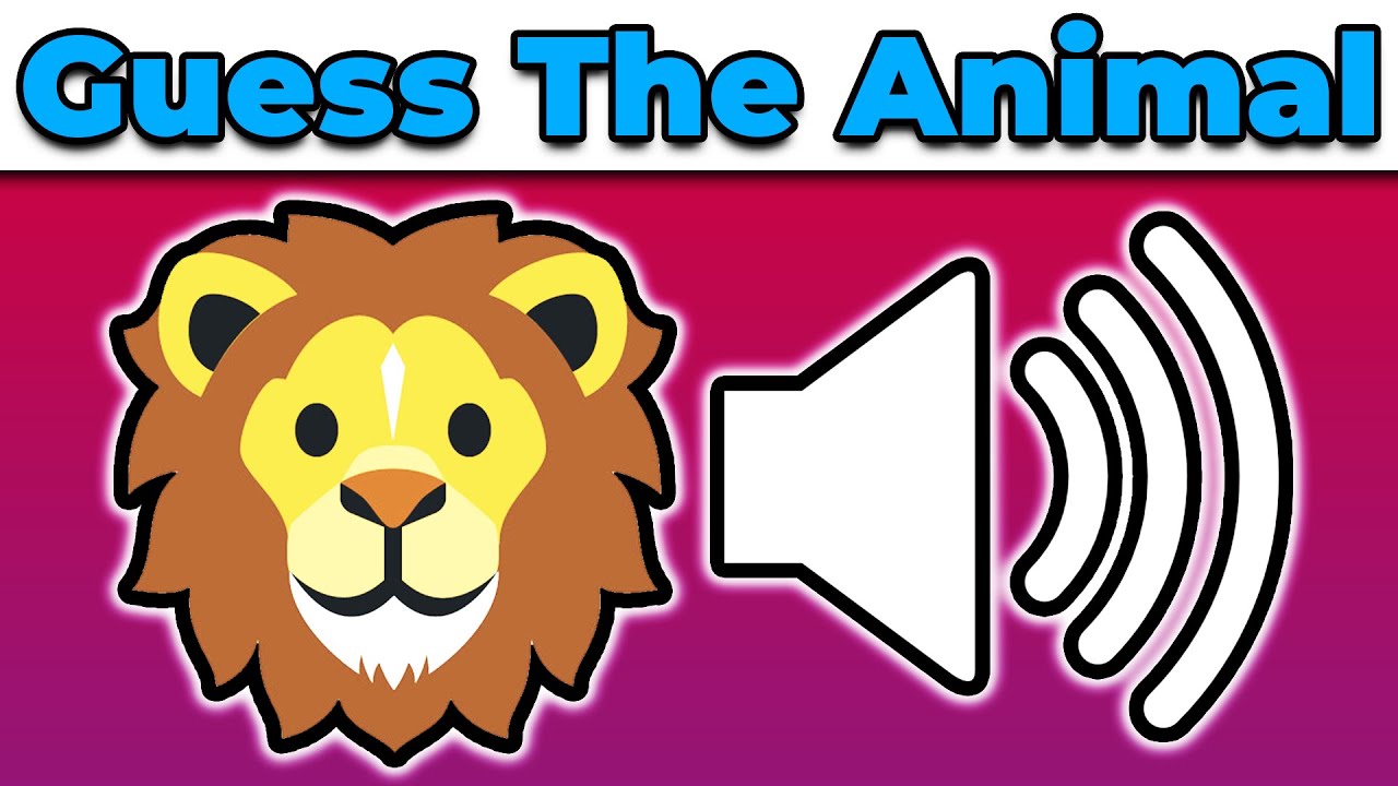 Guess The Animal Sound (Quiz Sound) - YouTube
