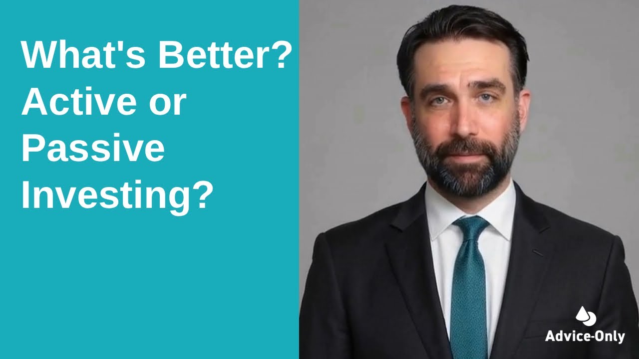 What's Better? Active or Passive Portfolio Management - YouTube
