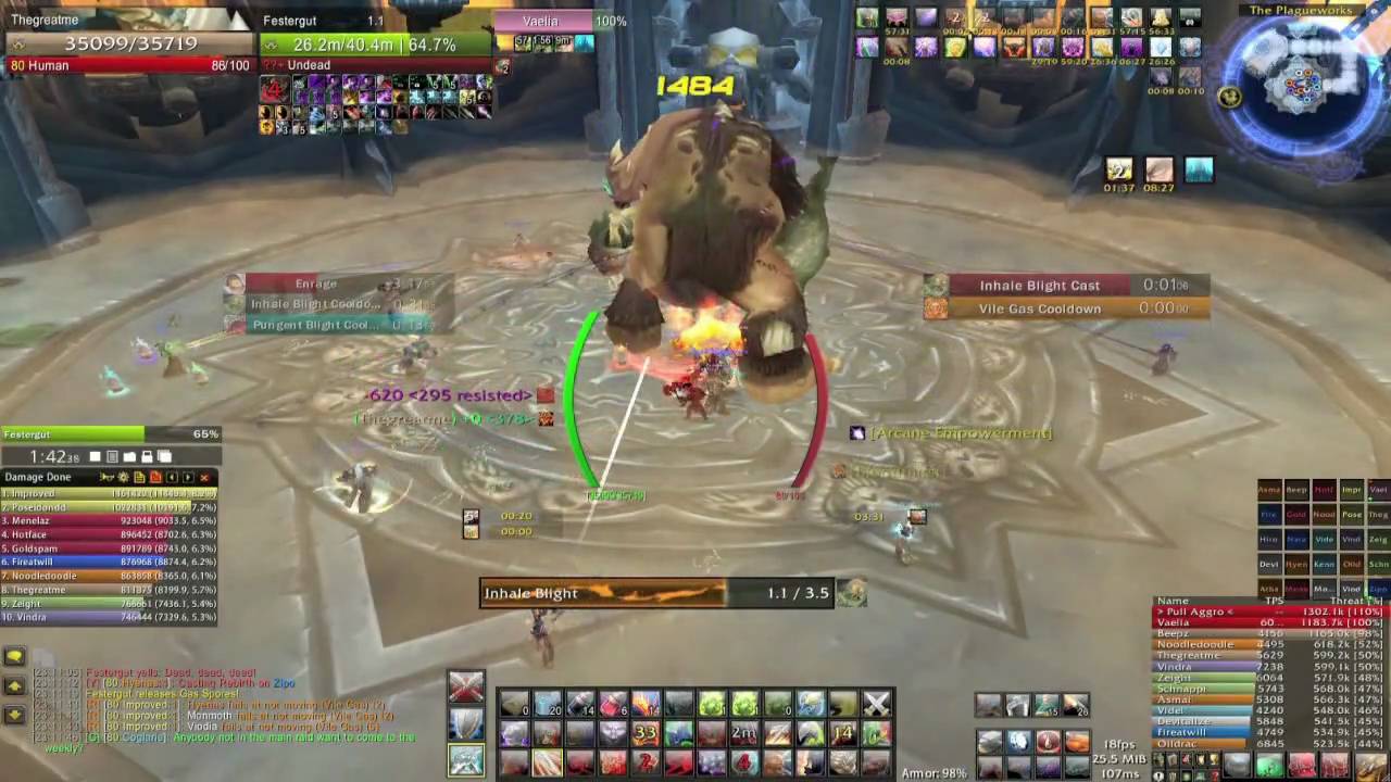 TankSpot's Guide to Icecrown Festergut (25-man) - YouTube