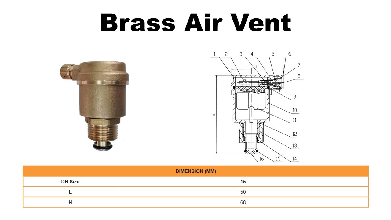 Create Brass Air Vent (DN15) Revit Family - YouTube
