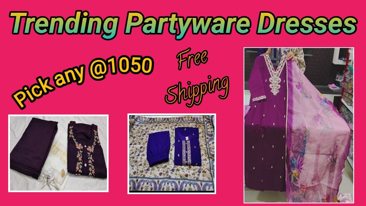 Most Trending party ware dresses Only for 1050 To order @9966118312 # ...