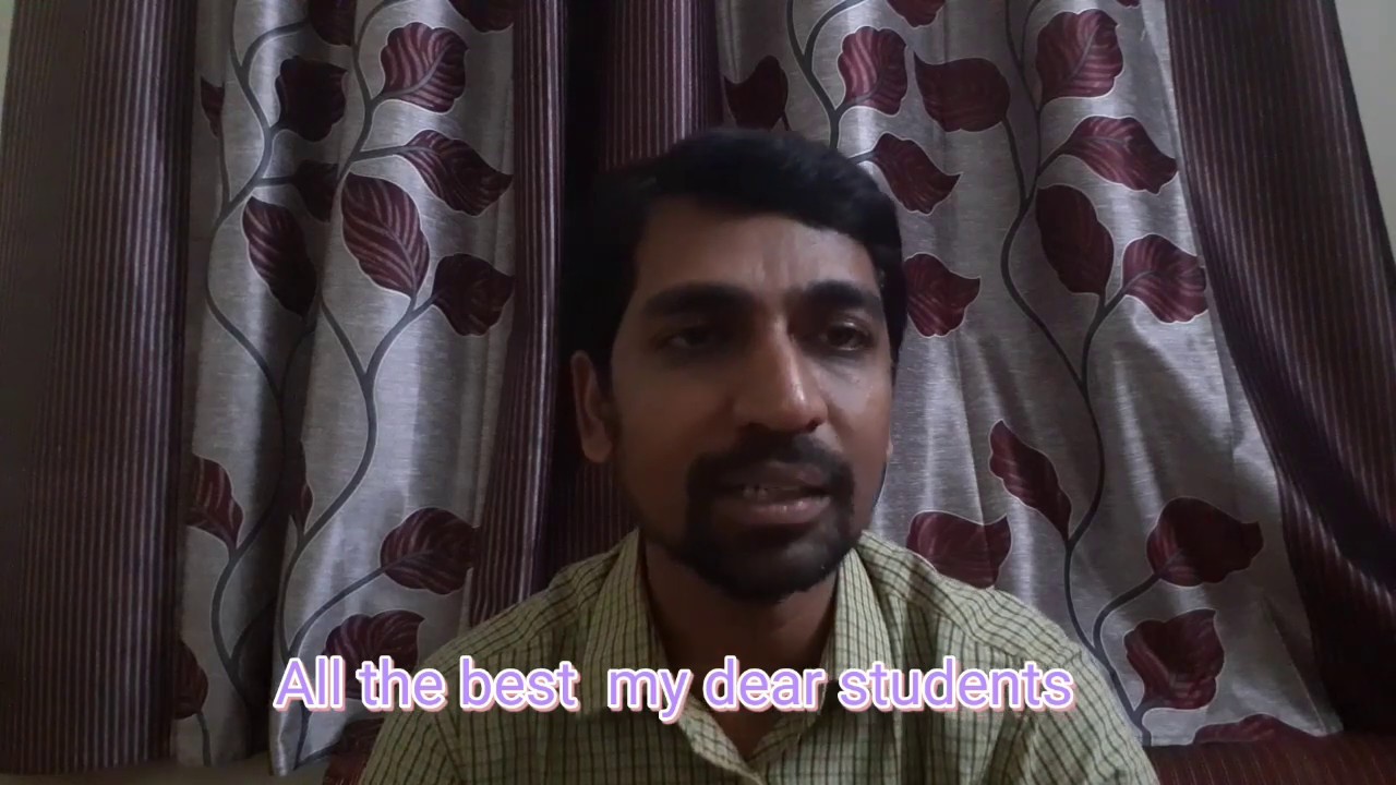 All the Best My Dear Students - YouTube