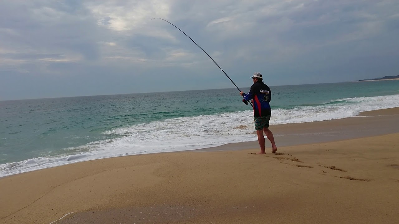 Surf fishing for Pargo! Mexico 🇲🇽 - YouTube