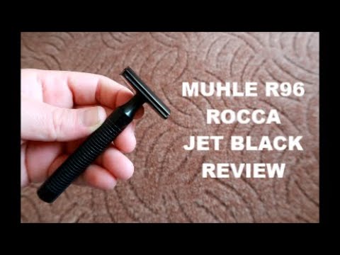 Muhle R96 Rocca Jet Black Razor review - YouTube