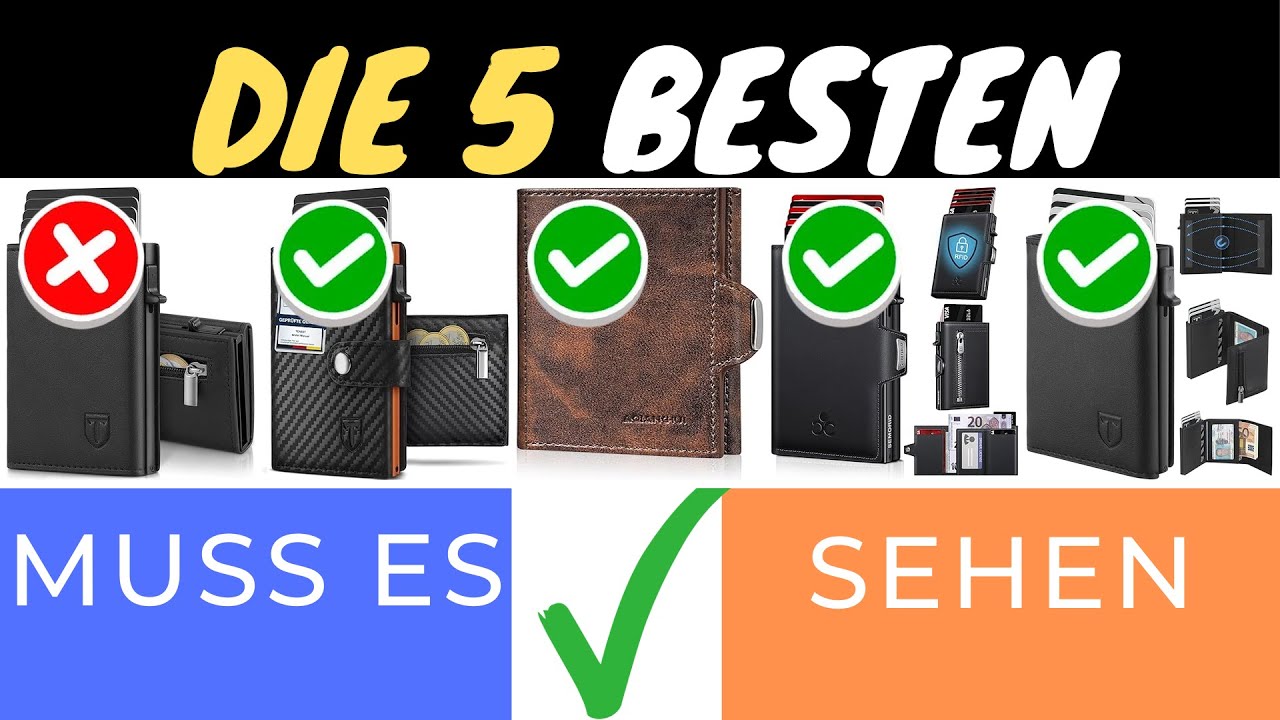 DIE BESTEN SMARTEN GELDBÖRSEN 2025! 💳 TOP MODELLS FÜR MODERNE MÄNNER! - YouTube