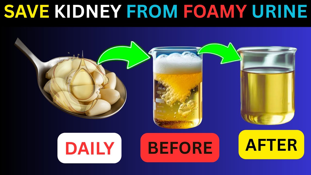 Foamy Urine? Eat These 6 Foods to Heal Your Kidneys Naturally! - YouTube