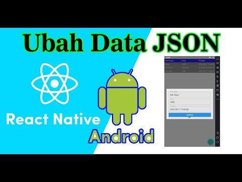 Update Data MySQL JSON React Native - YouTube