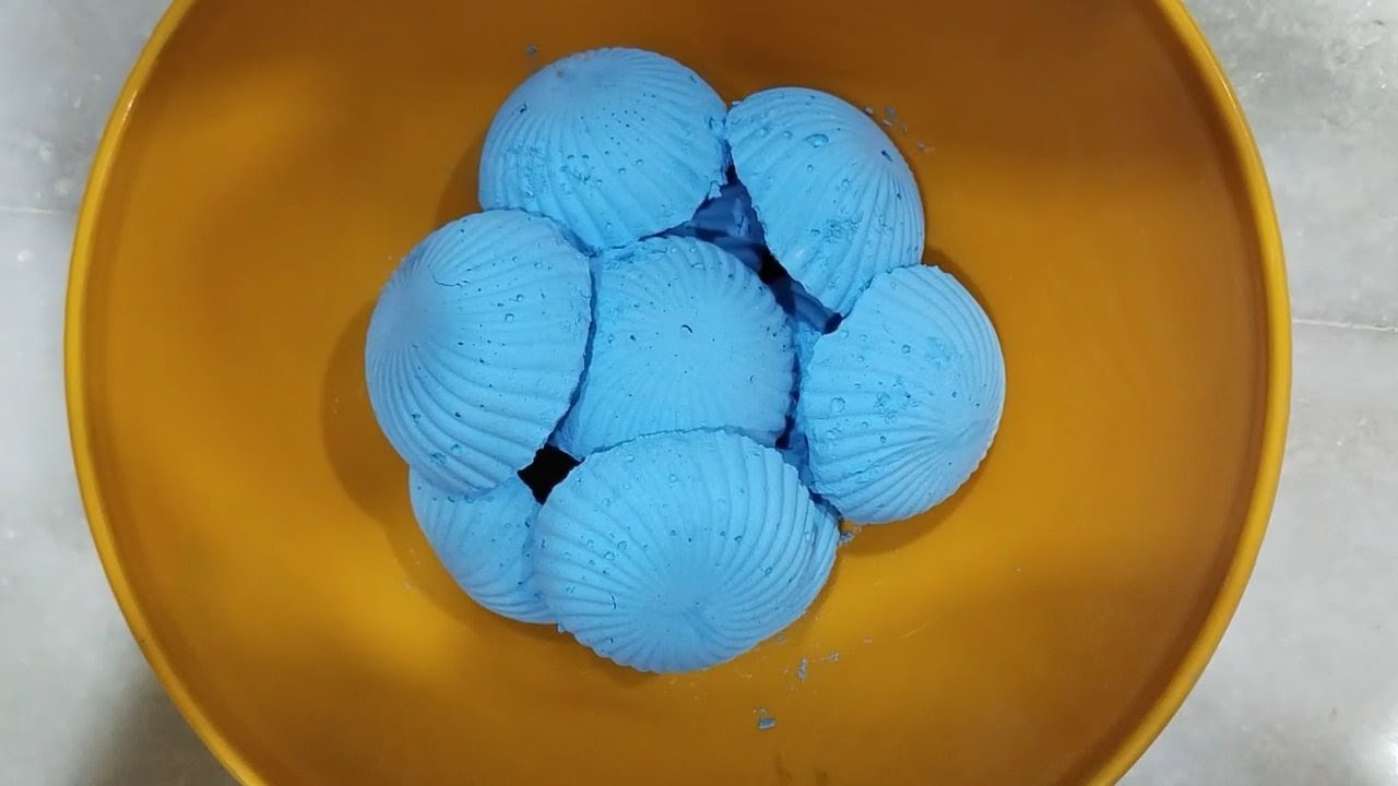 Melting Blue Shells | Gym Chalk Asmr | Oddly Satisfying | Asmr Gym ...