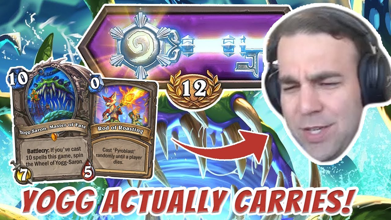 Yogg-Saron, Master of Fate ACTUALLY Carries to 12 Wins??? - Hearthstone ...