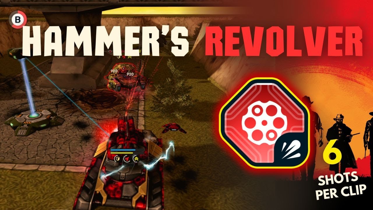 Tanki Online - BEST Hammer Augment "REVOLVER" | Clips from MM - YouTube