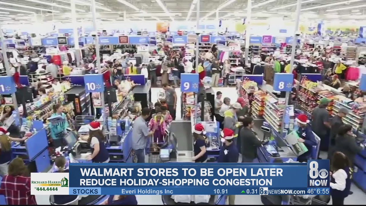 Walmart expanding hours, limiting capacity - YouTube