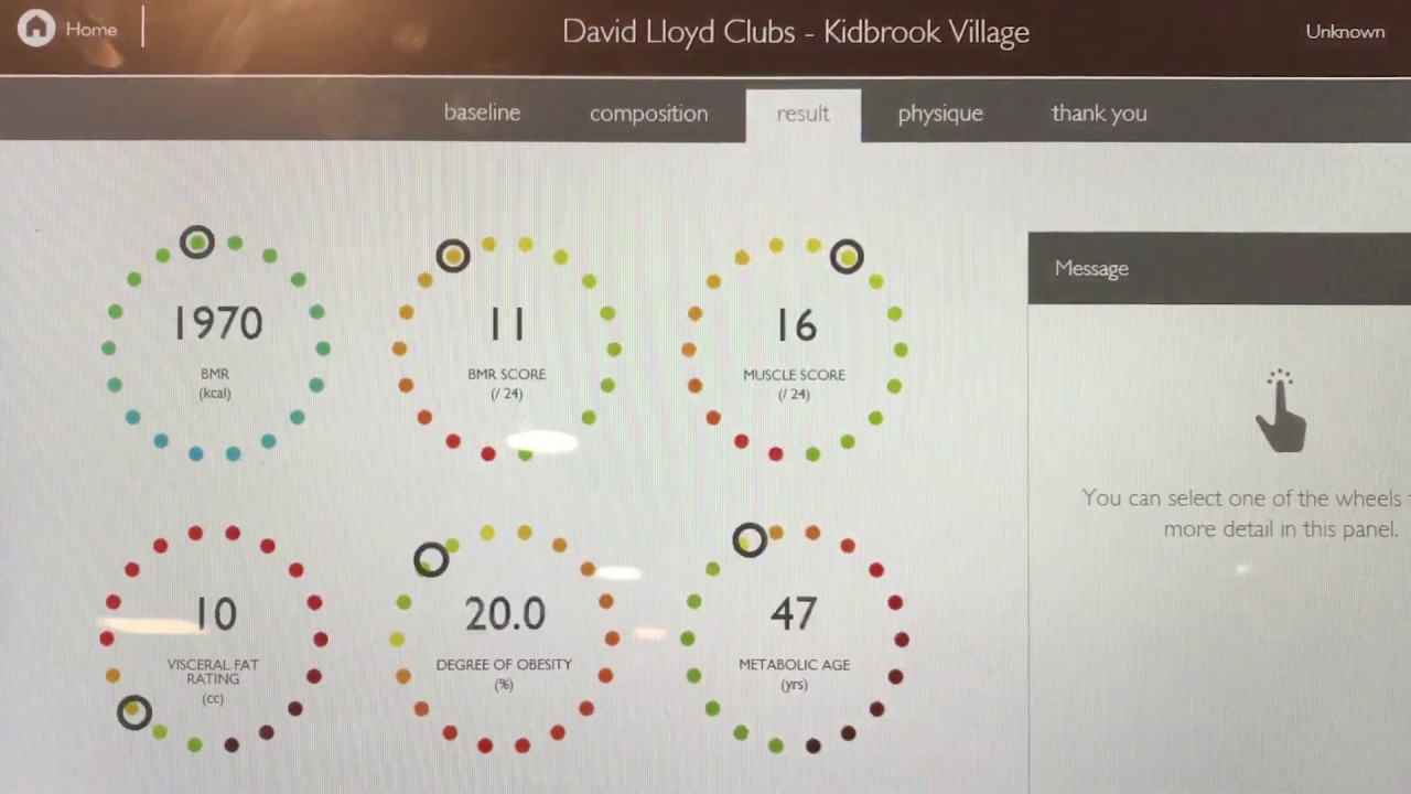 Tom (45 y/o) Health Check using Boditrax - YouTube