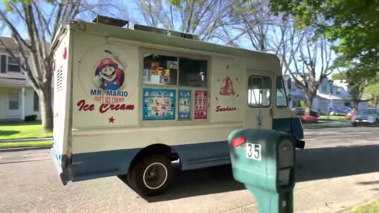 Buying Ice Cream From Mr. Mario! - YouTube