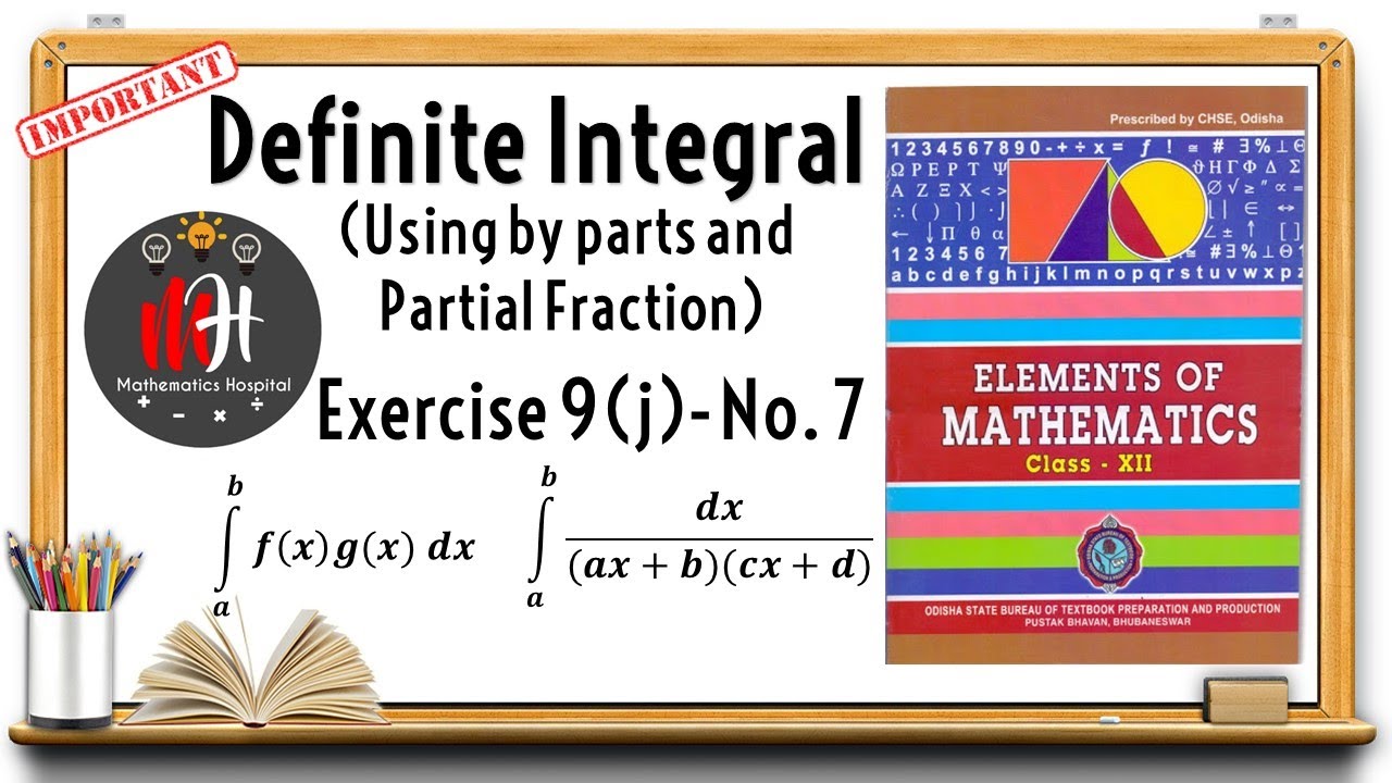 Definite Integral | Exercise 9 (j) No. 7 - YouTube