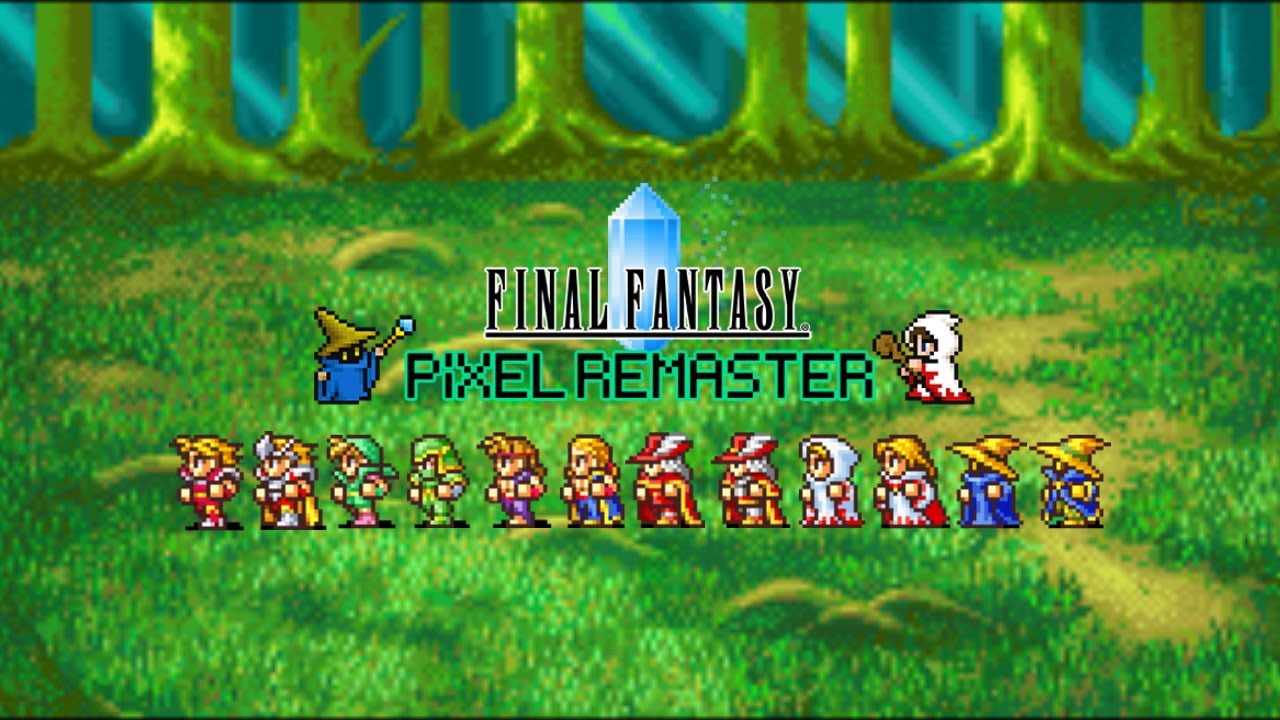 Final Fantasy 1 Pixel Remaster Walkthrough Chapter 1 Castle Cornelia ...
