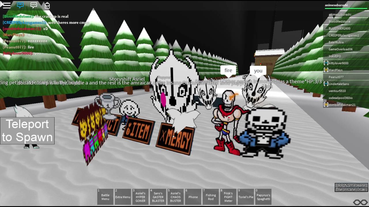 CHECHO'S UNDERTALE RP #1 - YouTube